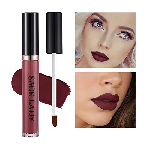 Amazon.com : SACE LADY Ultra- Matte Liquid Lipstick, Waterproof Long ...