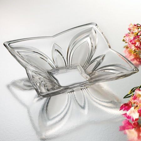 Amazon.com: Studio Silversmiths Large Square Compote Laurie: Compote ...