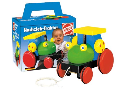 Amazon.com: Heros Pull-Along Tractor (with sound) : Toys & Games