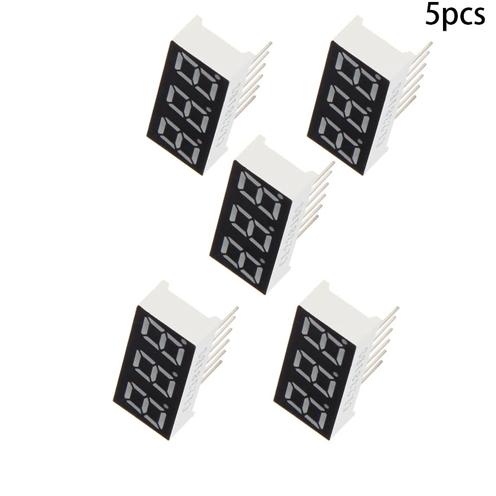 Common Cathode Green 0.8 Inch 7 Segment Led Display 3.3v 20-Pack Common ...