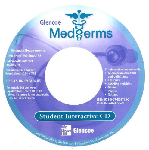 MedTerms, Student CD-ROM: 9780078747755: Medicine & Health Science ...