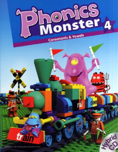 PHONICS MONSTER. 4: CONSONANTS VOWELS(STUDENT BOOK) (Korean edition ...