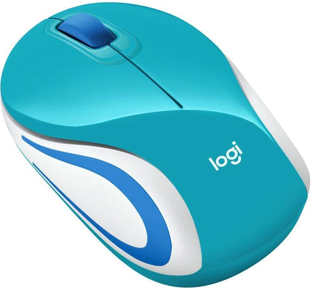 Logitech M187 Mini Mouse Inalámbrico Portátil, 2.4 GHz con Receptor USB ...