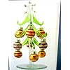 Amazon.com: Mini Crystal Christmas Tree with Colorful Striped Glitter ...