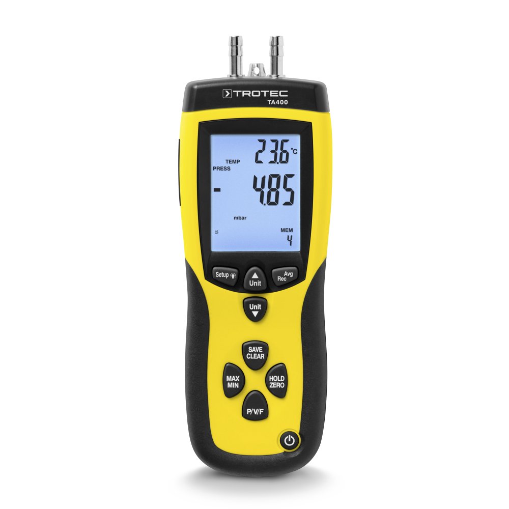 Buy Trotec TA400 Pitot Tube Anemometer Incl Calibration Certificate