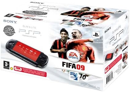 Sony PSP 3000 Series Slim and Lite Handheld Console (Black) with FIFA ...