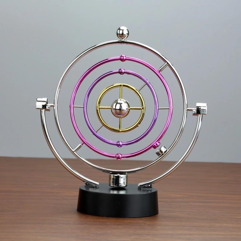 Buy TEESTA Revolving Gadget Kinetic Perpetual Motion Earth Orbital ...
