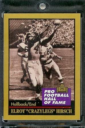 Amazon.com: 1991 ENOR Football Hall of Fame Football Card #66 Elroy ...