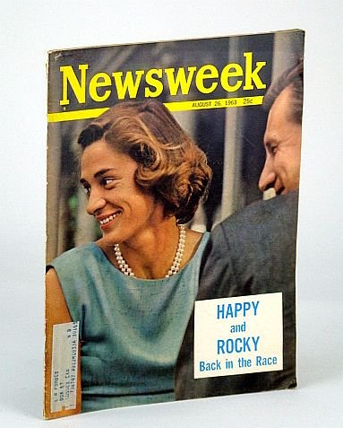 Newsweek Magazine, August 26, 1963 - Cover Photo of Nelson Rockefeller ...