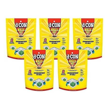 Amazon.com : d-CON Disposable Corner Fit Mouse Poison Bait Station, 3 ...
