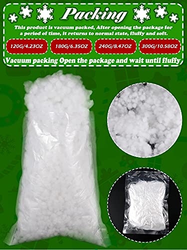 Snapklik.com : Riakrum Christmas Fake Snow Decor Artificial Snow Fluffy ...