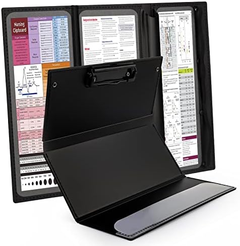 Amazon.com : Nursing Clipboard Foldable, FISHOAKY Nurse Clipboard ...