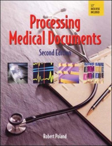 Processing Medical Documents: 9780028047454: Medicine & Health Science ...