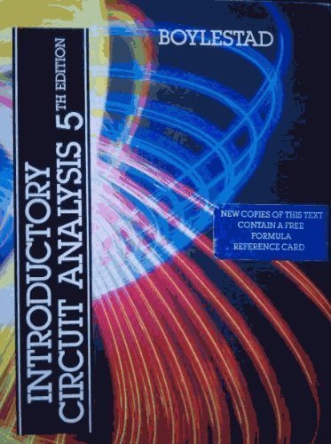 Introductory circuit analysis: Robert L. Boylestad: 9780675206310 ...