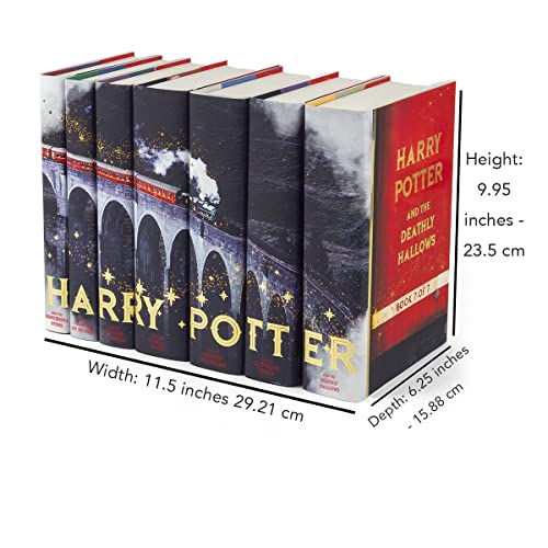 Snapklik.com : Harry Potter Series - Train Design Metallic Gold - Book ...