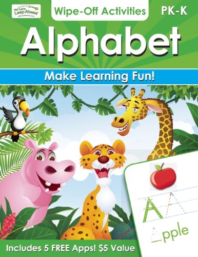 Amazon.com: Alphabet Wipe-Off Activities: Endless fun to get ready for ...