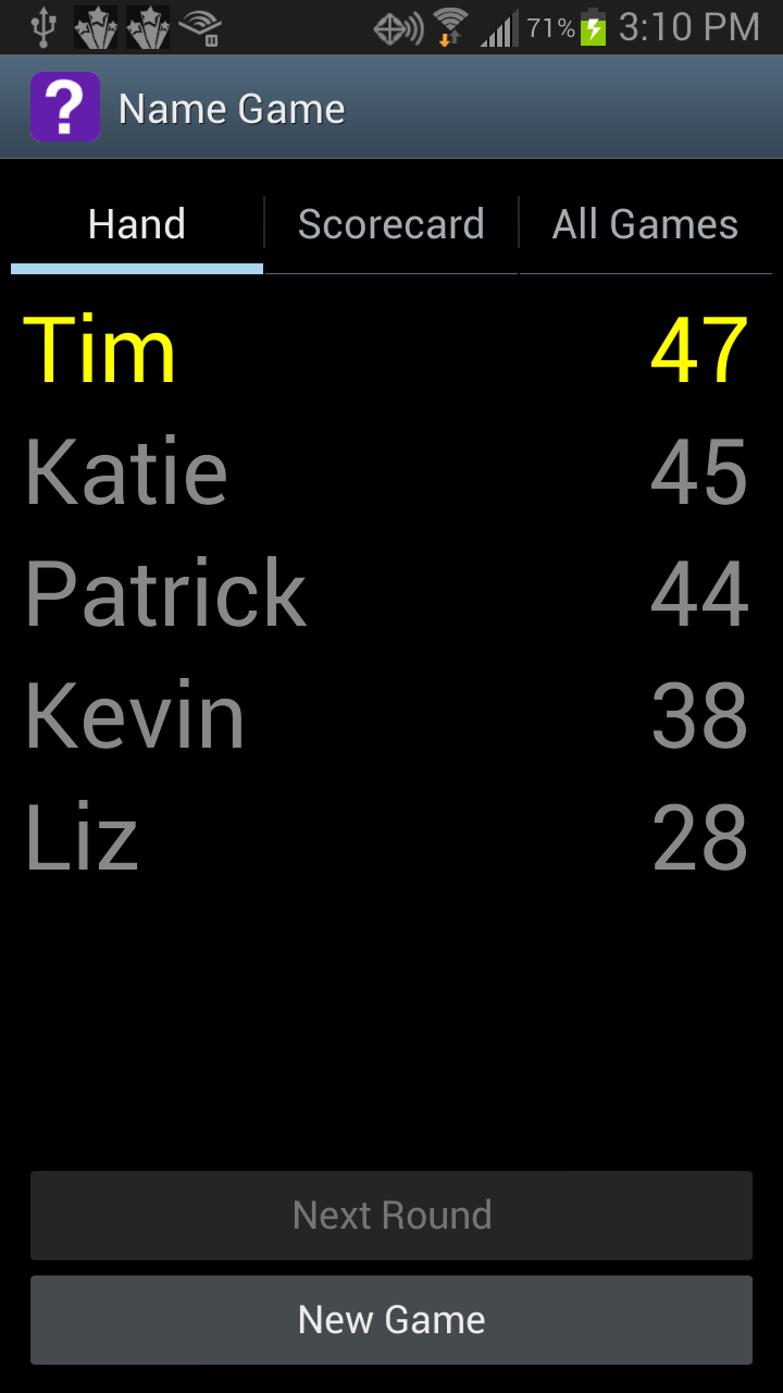 NameGame - App on Amazon Appstore