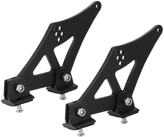 Amazon.com: Aramox Spoiler Mount Brackets, 5" Universal Car CNC ...