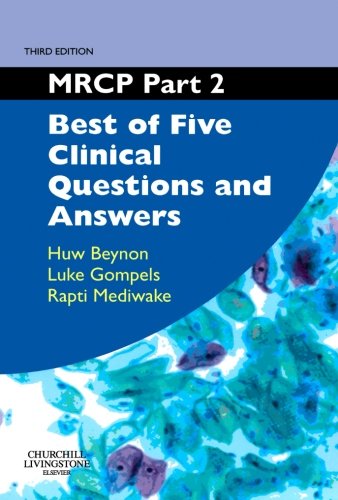 Amazon | MRCP Part 2: Best of Five Clinical Questions and Answers, 3e ...
