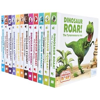 The World of Dinosaur Roar Series 12 Books Collection Set (Dinosaur ...