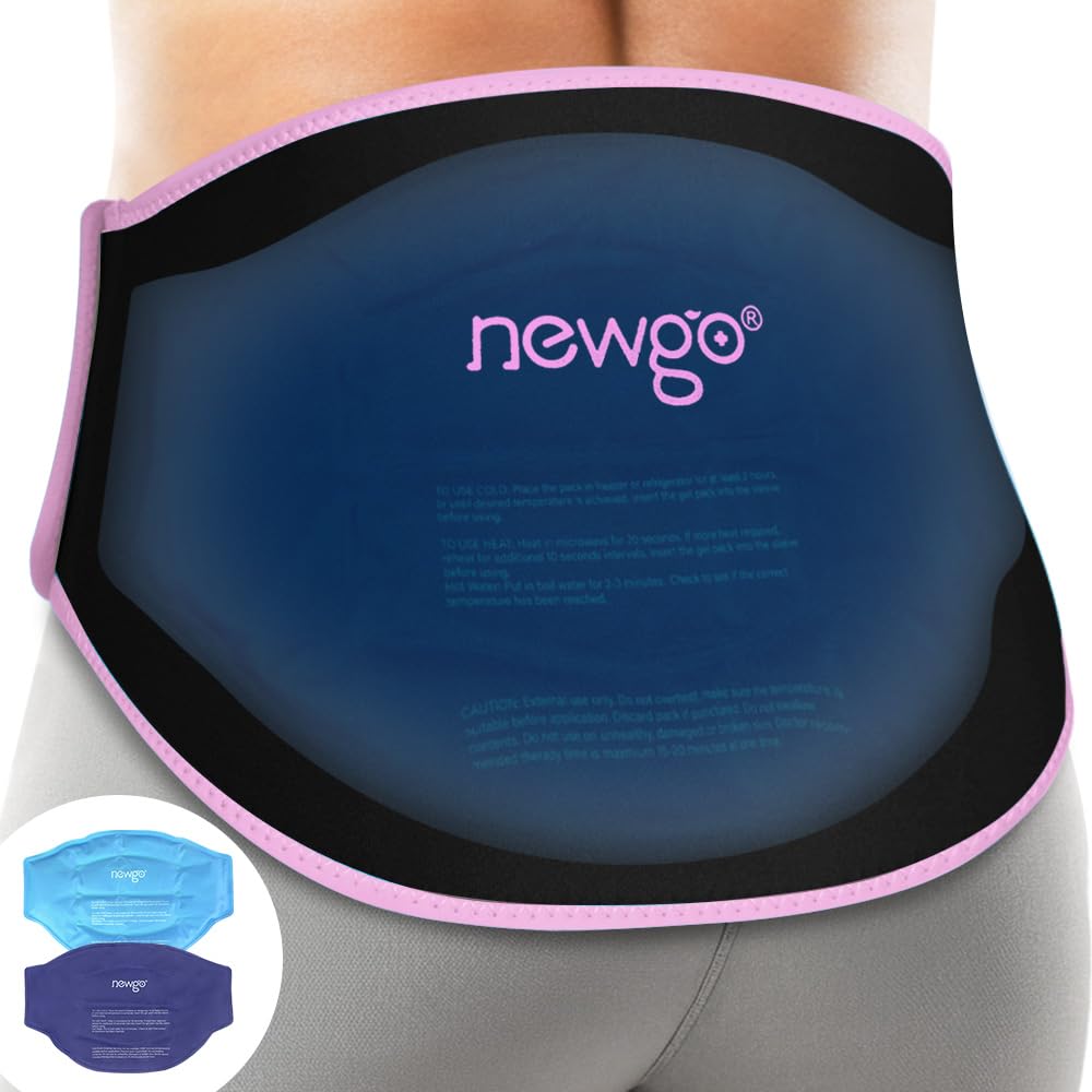 Snapklik.com : NEWGO Gel Ice Pack For Back Injuries And Pain Relief, 2 ...
