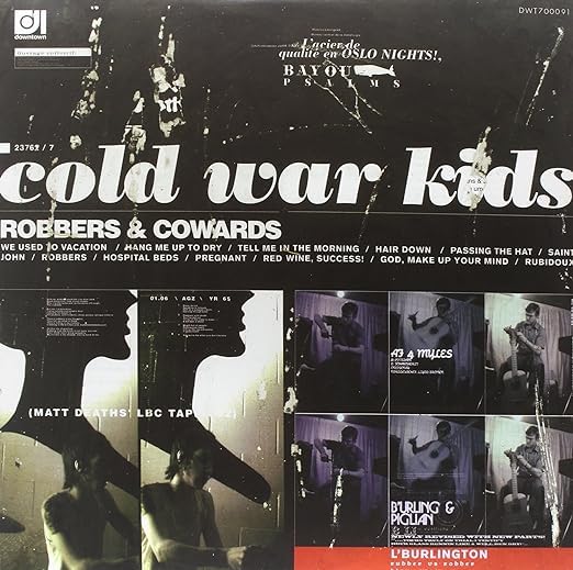 Cold War Kids, Cold War Kids, Cold War Kids - Cold War Kids - ROBBERS ...