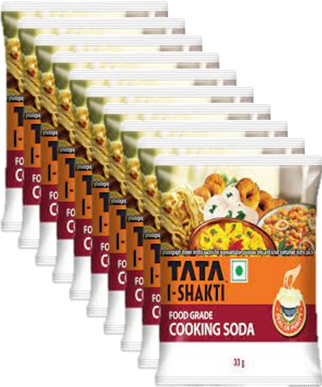 Tata i-Shakti Cooking Soda 30g ( pack of 10 ) Unique : Amazon.in ...