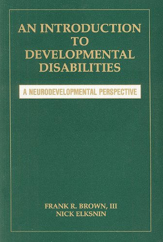 Buy An Introduction to Developmental Disabilities: A Neurodevelopmental ...