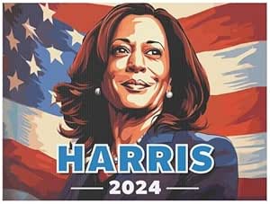 Amazon.com: Kamala Harris for President 2024 Poster (24x36): Posters ...
