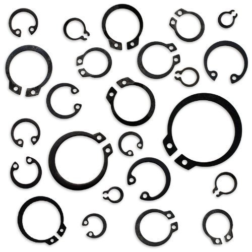 Buy 225pc Retaining Ring E-Clip Snap Ring Assortment and Case Online at ...