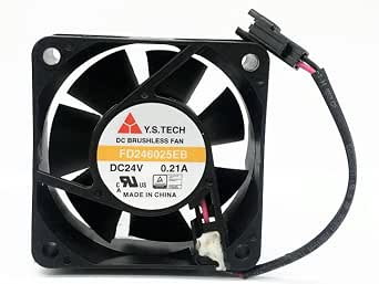 Amazon.com: Brian Kingwell 60x25mm 5500RPM 24V DC 1W Air Cooling Fan ...