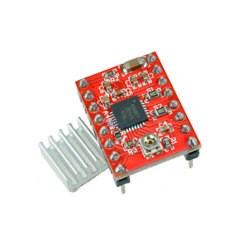 Review 5Pcs Reprap Stepper Driver A4988 Stepper Motor Driver Board ...