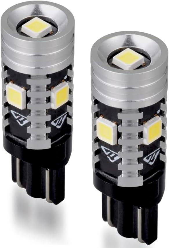 Amazon | 【Amazon.co.jp 限定】M's Basic by IPF ポジションランプ LED バルブ T10 6500K 300ルーメン 5LED 全方向照射タイプ AMZ ...