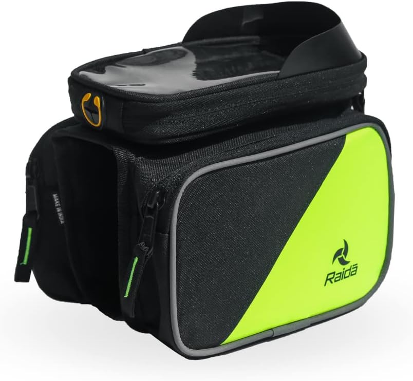 GR GOLDEN RIDERS | TRIVAX | Bicycle Front Frame Bag for Mobile Phone ...