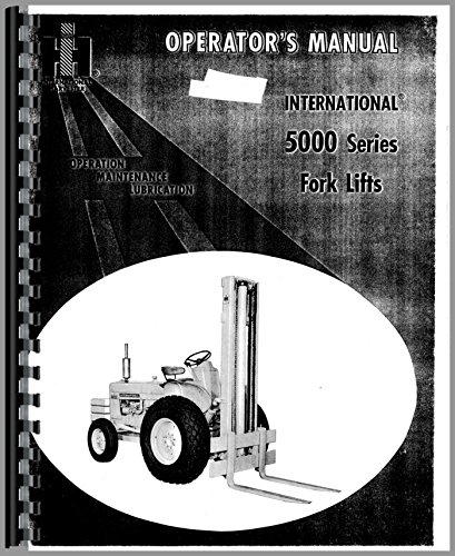 International Harvester 5514 Forklift Operators Manual : Amazon.in ...