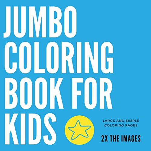 Amazon.com: Jumbo Coloring Book for Kids: Large and Simple Coloring ...