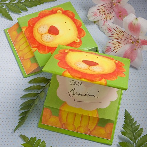 Friendly Lion Design Notepad Favors: Amazon.com: Books