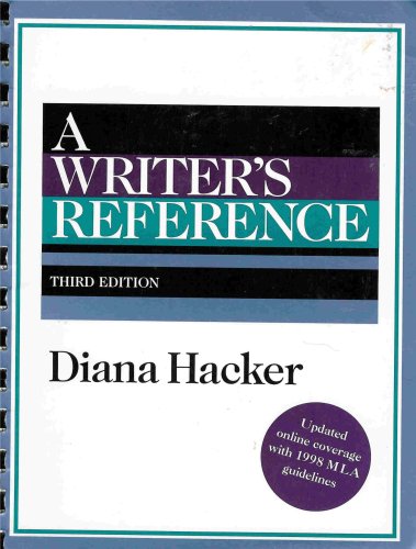 A Writer's Reference (Composing and Revising, Document Design ...