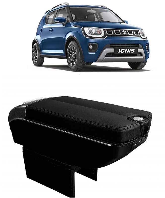 Center Console Car Armrest With 7 USB Ports, Glass Holder & Ashtray ...