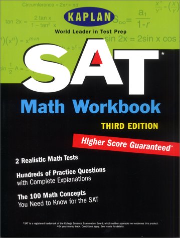 Amazon | Kaplan SAT Math Workbook, Third Edition | Kaplan | SAT