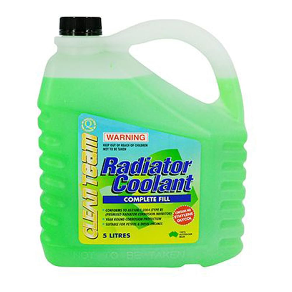 Clean Team Complete Fill Coolant 5 Liter : Amazon.com.au: Automotive