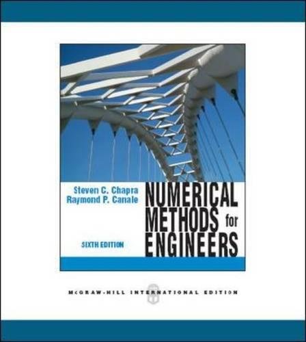 Numerical Methods for Engineers: Steven C Chapra: 9780071267595: Amazon.com: Books