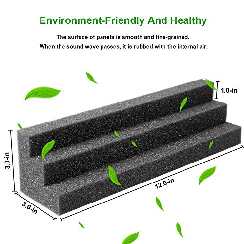 Snapklik.com : DEKIRU Acoustic Foam Bass Traps Corner Block Foam ...