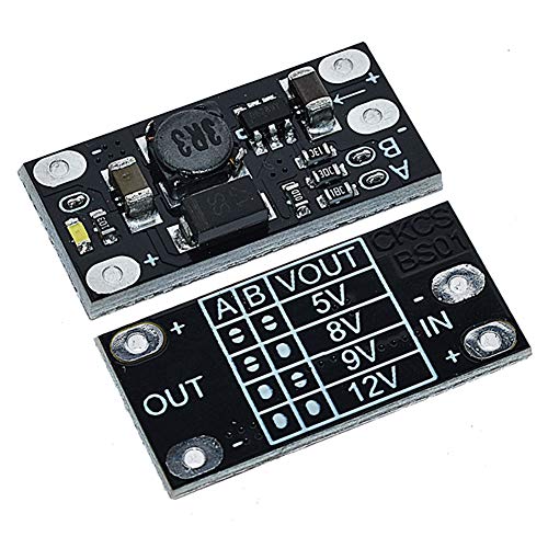 Snapklik.com : ANMBEST 10PCS Mini Boost Module 37V To 5V 8V 9V 12V Step ...