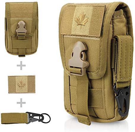 WYNEX Tactical Phone Pouch Molle, Smartphone Holster Bag EDC Utility ...