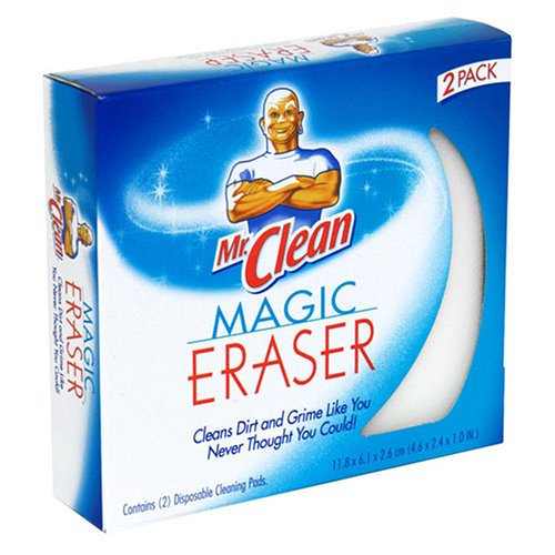 Scrubber Refills for Mr Clean Super Mop with Magic Eraser 2 Count by Mr ...