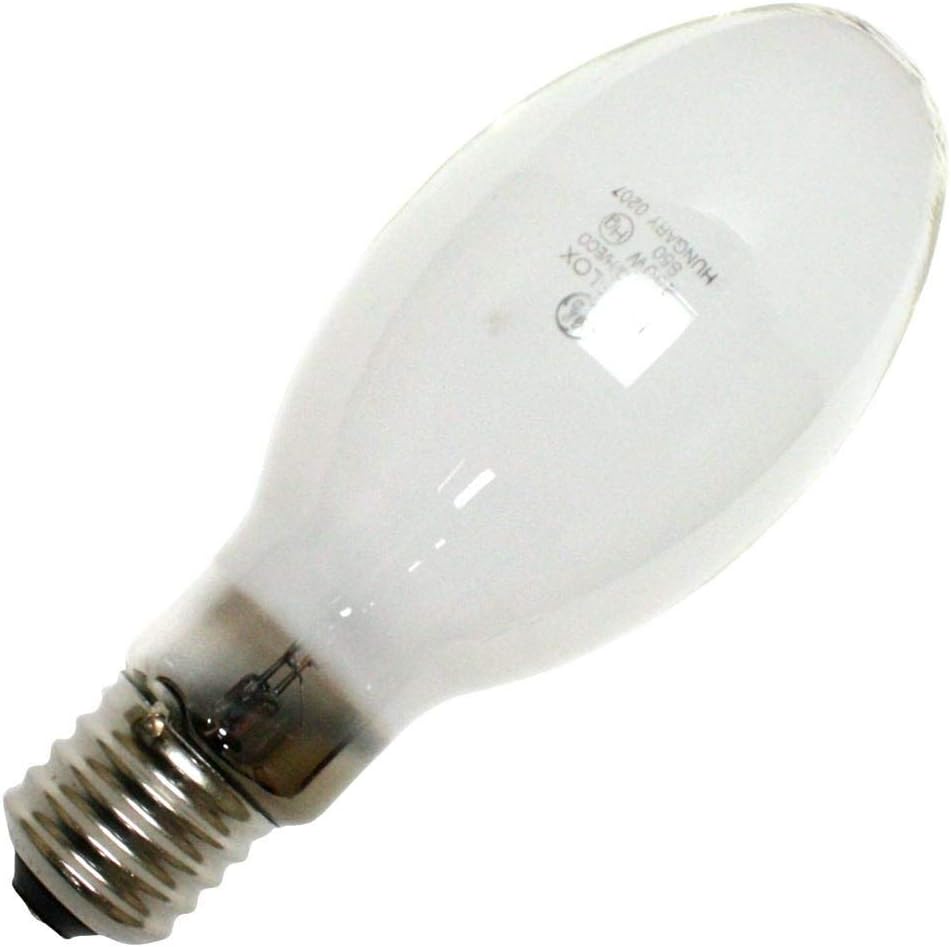 GE Lighting 85381 HID 250-Watt, 26,000-Lumen ED28 Light Bulb with Mogul ...