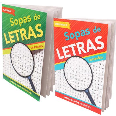 Amazon.com : Wholesale Spanish Word Search Puzzle Book - Asst 96pp ...
