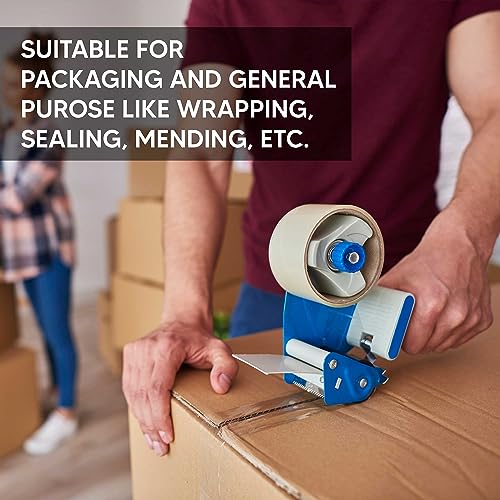 Venuscello 6 x Clear Parcel Packaging Tape General Purpose Rolls 48mm x ...