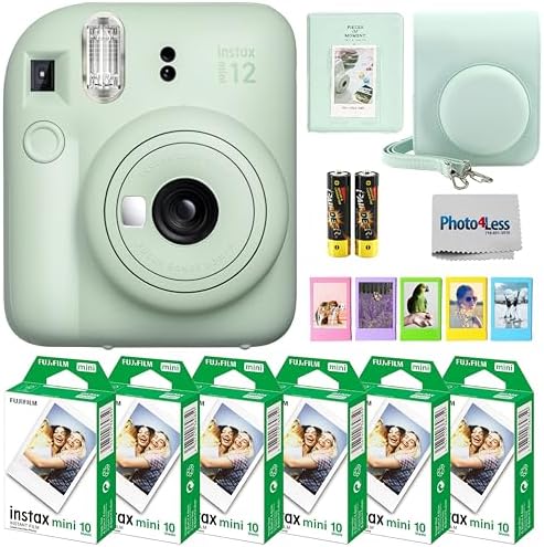 Amazon.com : Fujifilm Instax Mini 12 Instant Camera + MiniMate ...